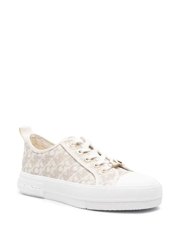 Michael Kors Monogram Print Sneakers