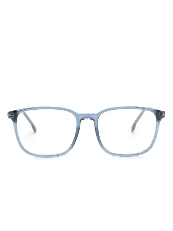 Carrera Eyewear 292 Rectangle-frame Acetate Glasses - Blue