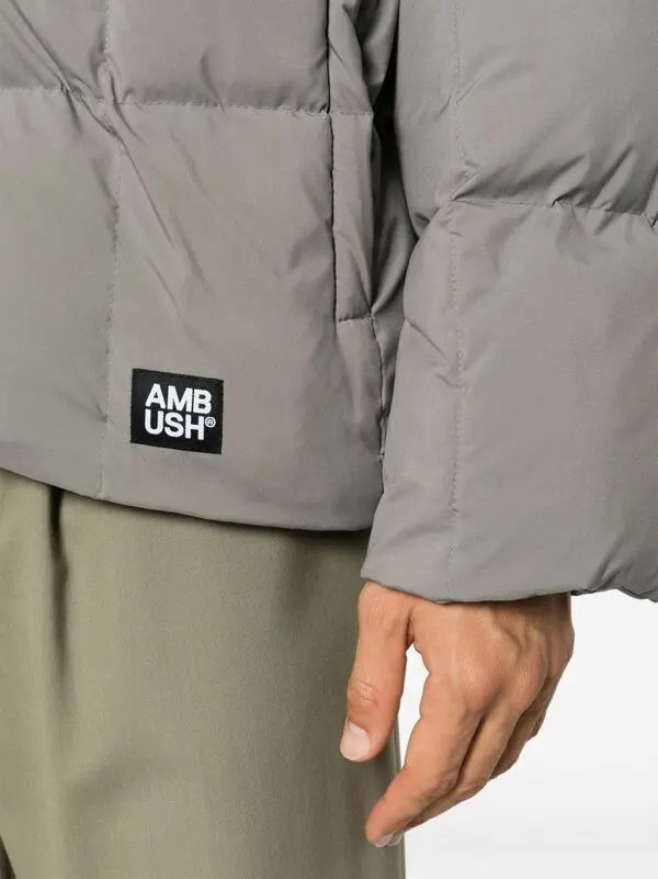 AMBUSH Logo-appliqué Quilted Jacket
