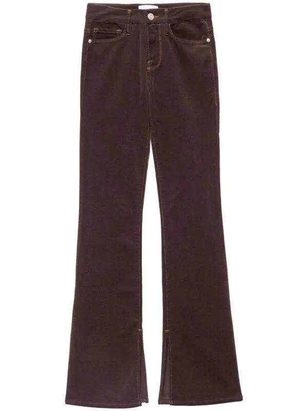 FRAME Mid-rise Flared Jeans