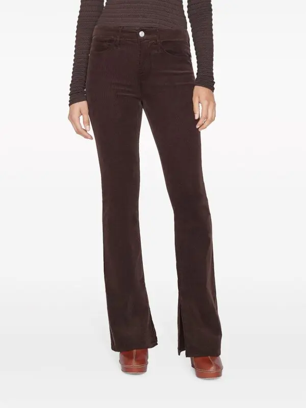 FRAME Mid-rise Flared Jeans