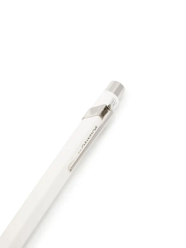 CARAN D'ACHE Logo-engraved Ballpoint Pen - White