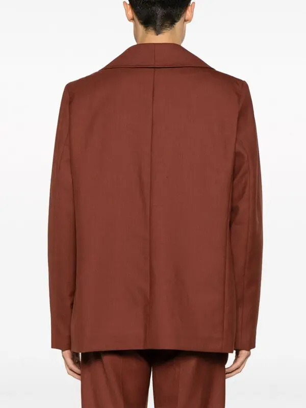 Séfr Scallop-lapels Single-breasted Blazer