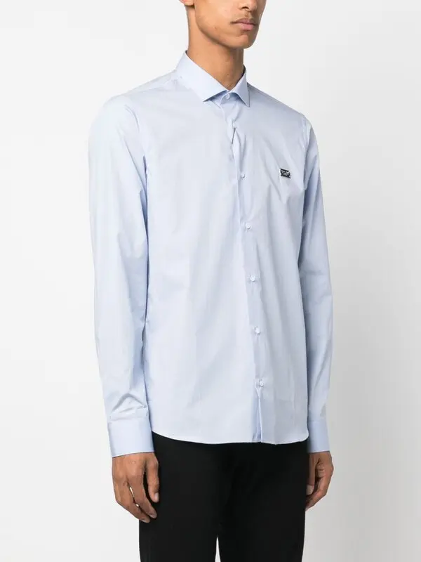 Philipp Plein Sugar Daddy Cut Cotton Shirt