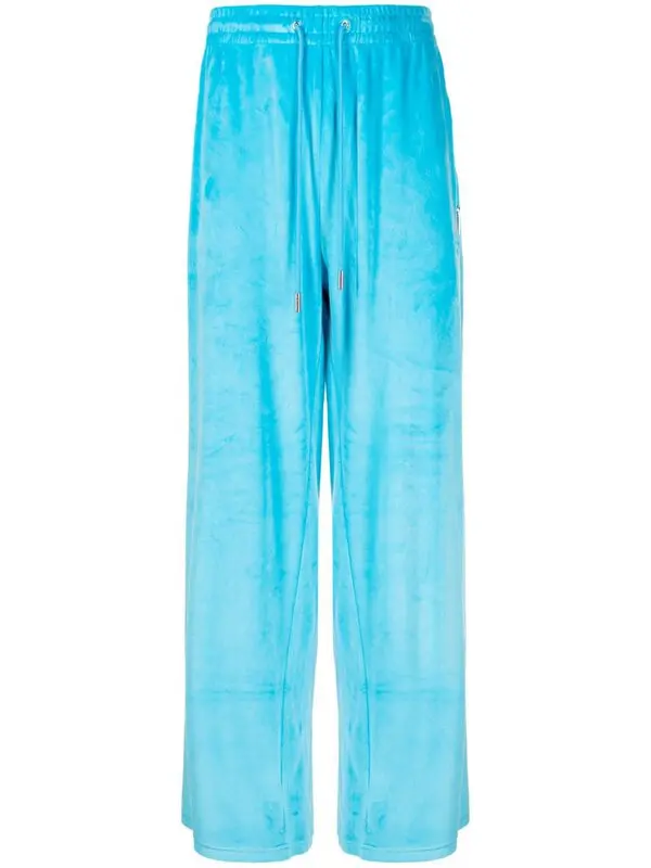 TEAM WANG DESIGN Straight-leg Trousers - Blue