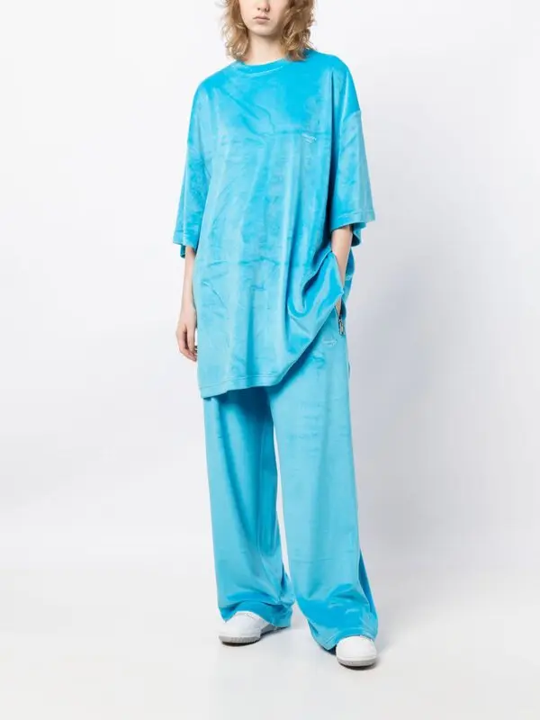 TEAM WANG DESIGN Straight-leg Trousers - Blue