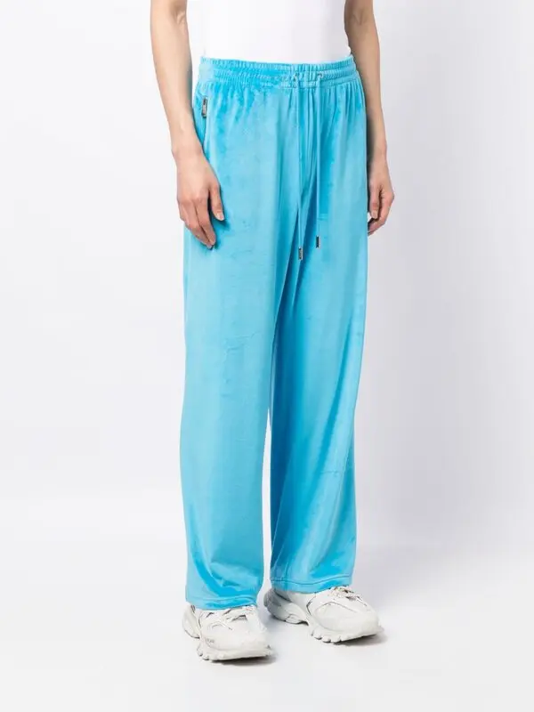 TEAM WANG DESIGN Straight-leg Trousers - Blue