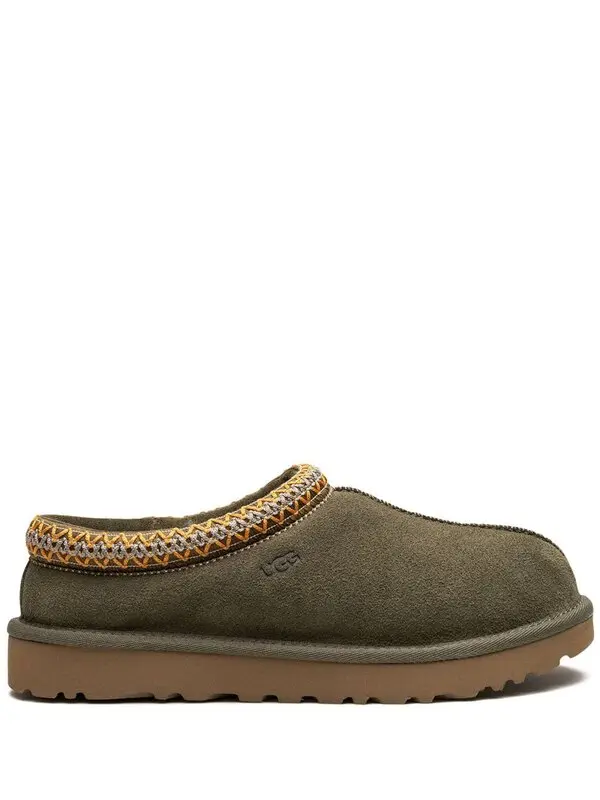 UGG Tasman Suede Slippers - Green