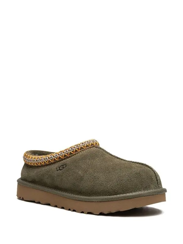 UGG Tasman Suede Slippers - Green