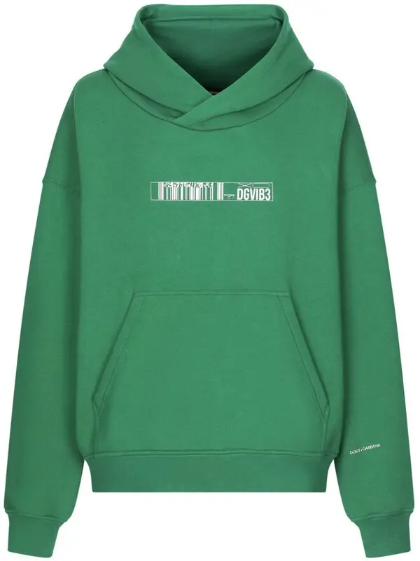 Dolce & Gabbana Graphic-print Cotton Hoodie