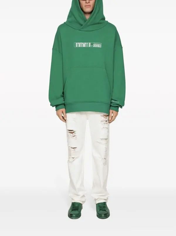Dolce & Gabbana Graphic-print Cotton Hoodie