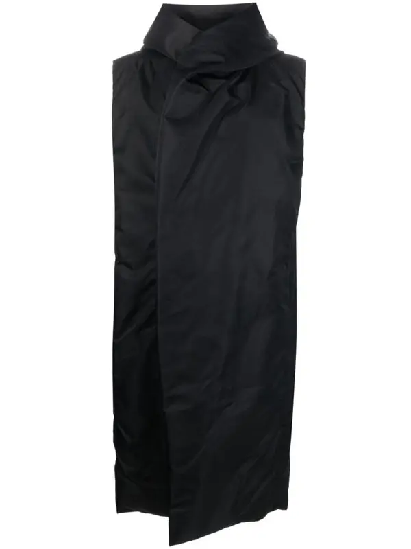 Rick Owens Hooded Gilet Coat