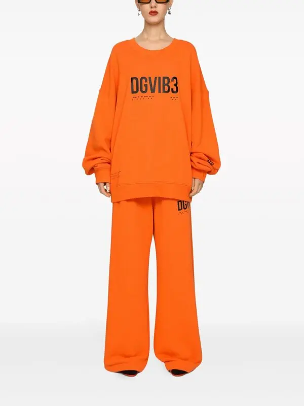 Dolce & Gabbana Logo-print Cotton Track Pants