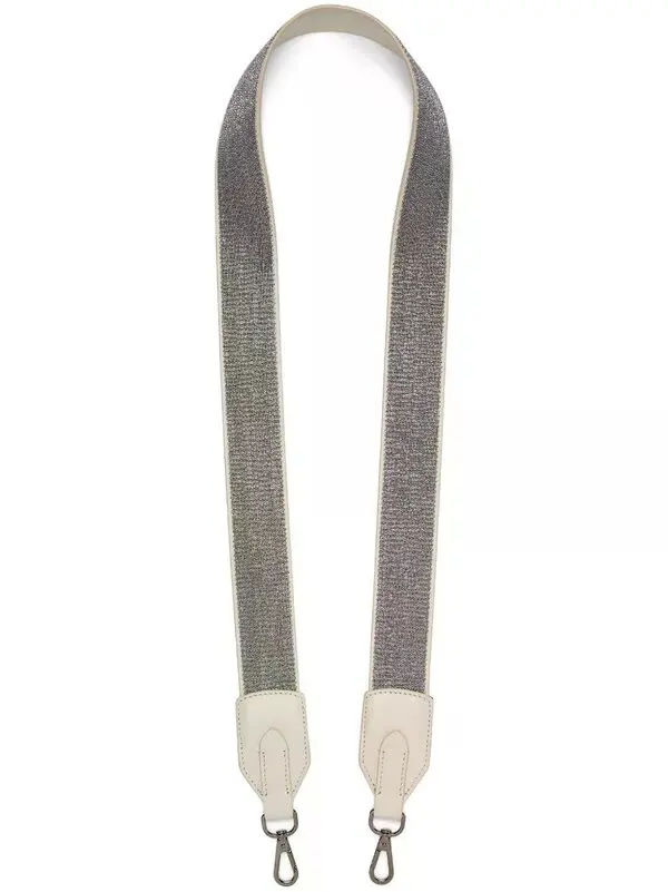 Brunello Cucinelli Precious Leather Bag Strap - Neutrals