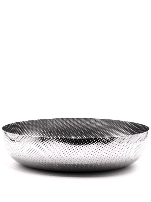 ALESSI Embossed-finish -tone Bowl - Silver