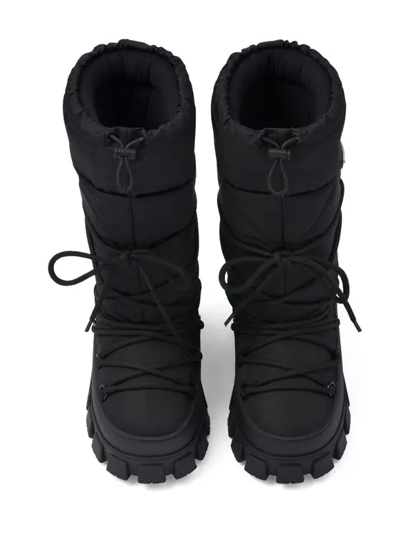 Prada Recycled Nylon Moon Boots