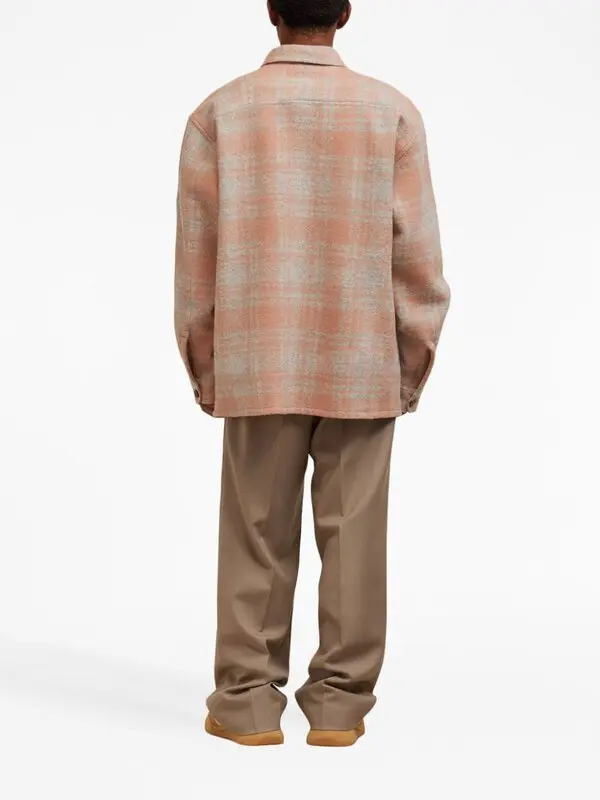 Ami Maxi Checked Overshirt