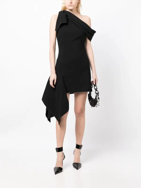 Maticevski Rigor Asymmetric Mini Dress