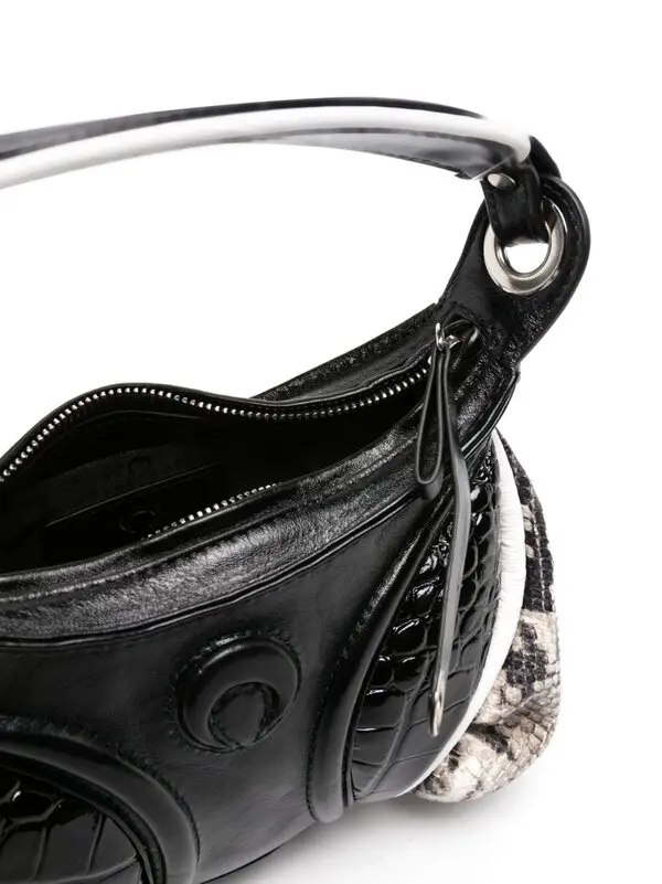 MARINE SERRE Small Futura Shoulder Bag