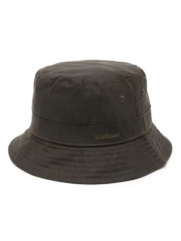 Barbour Belsay Cotton Bucket Hat - Green