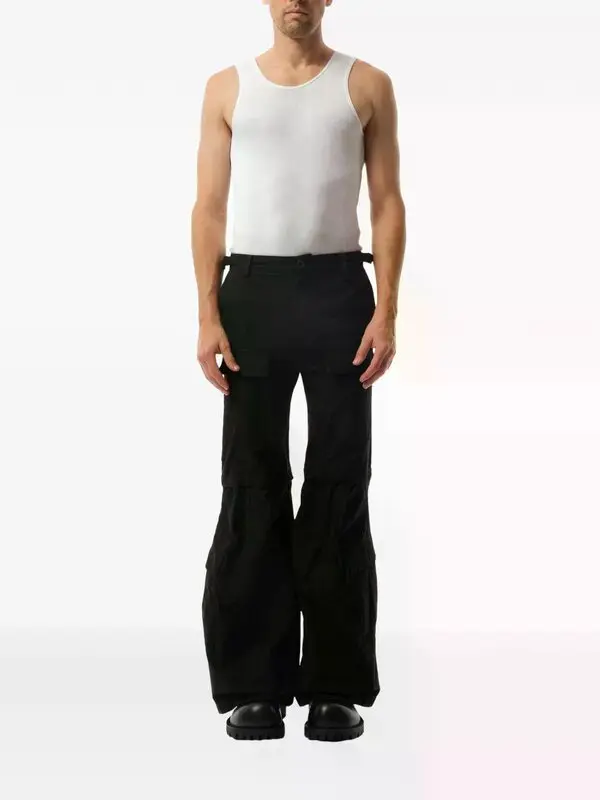 Balenciaga Flared Cargo Trousers