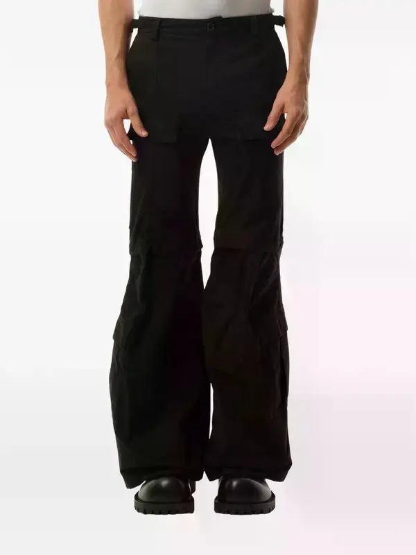 Balenciaga Flared Cargo Trousers