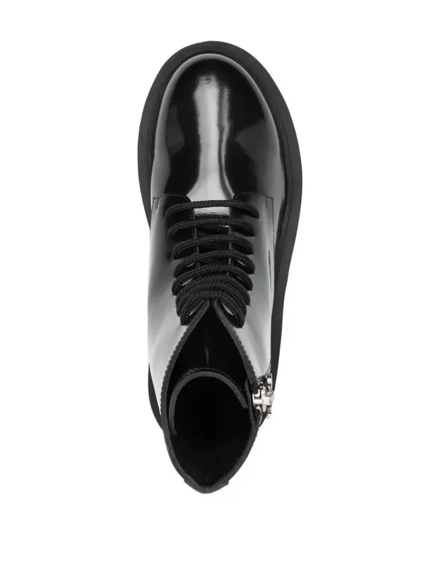 Palm Angels Logo-print Lace-up Boots
