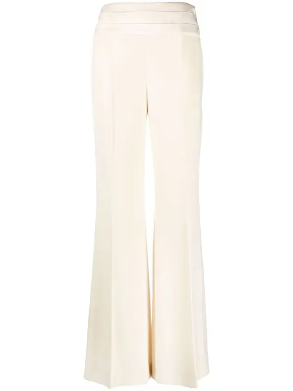 Moschino Virgin Wool Palazzo Trousers
