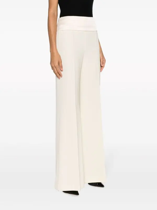 Moschino Virgin Wool Palazzo Trousers