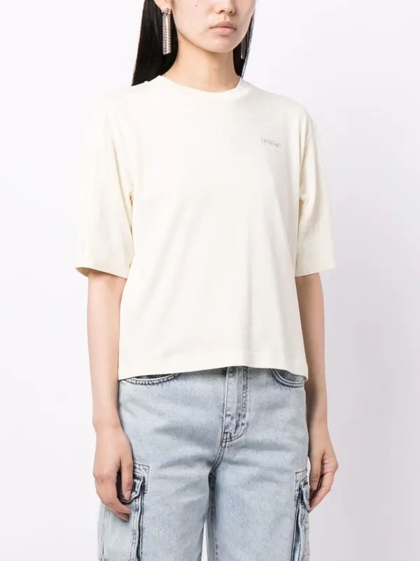 Off-White Walking Cotton T-shirt