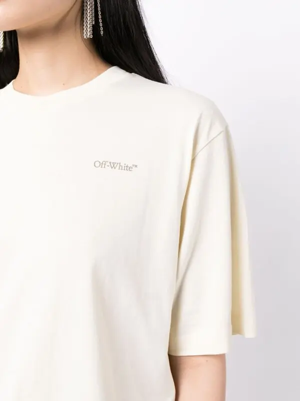 Off-White Walking Cotton T-shirt