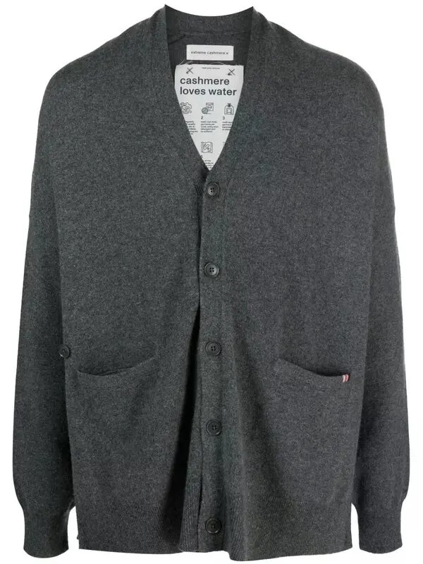 Extreme Cashmere V-neck Cashmere-blend Cardigan