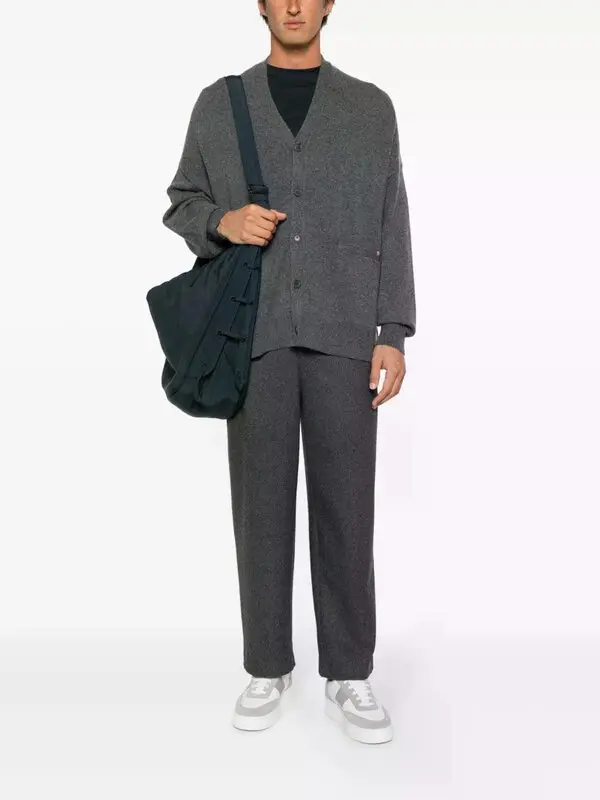 Extreme Cashmere V-neck Cashmere-blend Cardigan