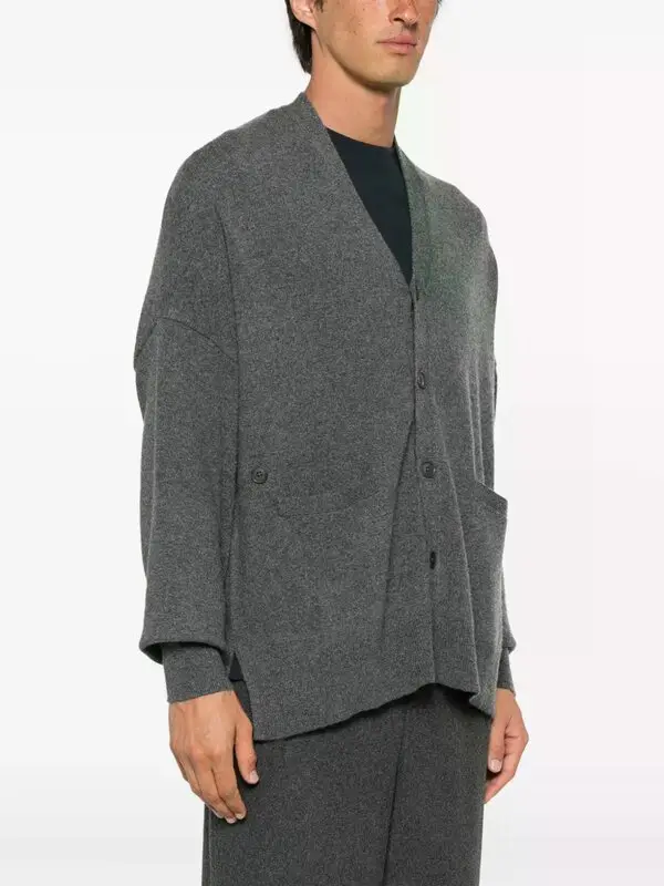 Extreme Cashmere V-neck Cashmere-blend Cardigan