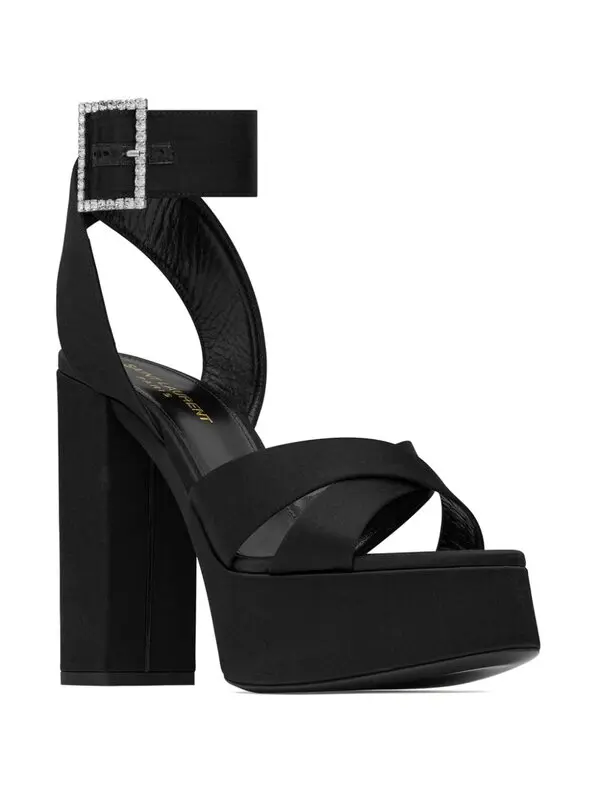 Saint Laurent Bianca 125mm Platform Sandals