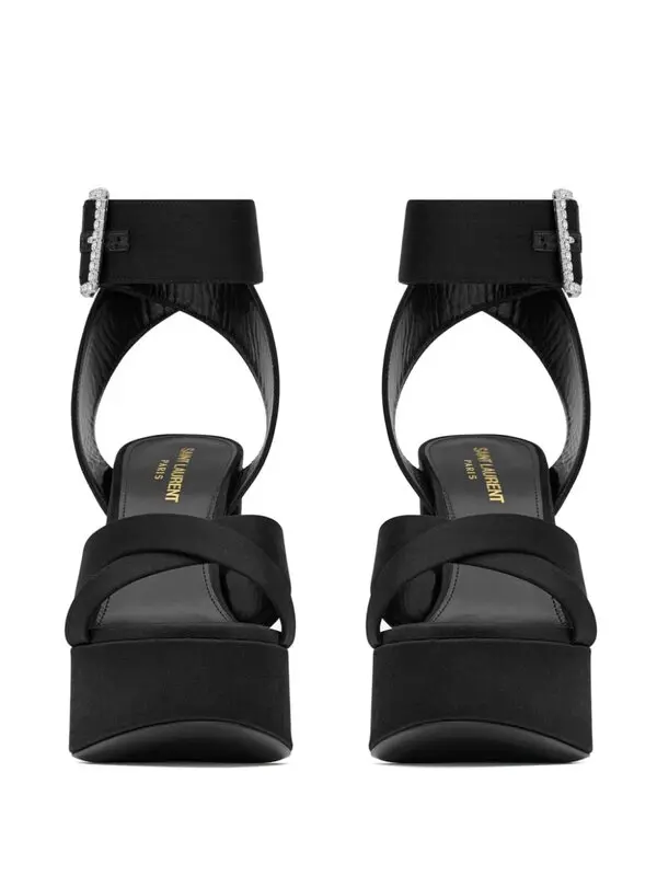Saint Laurent Bianca 125mm Platform Sandals