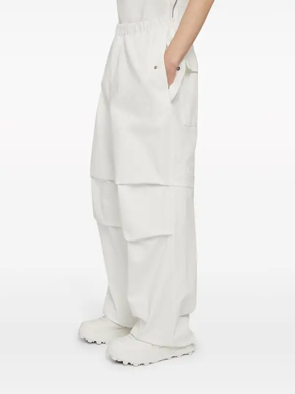 JIL SANDER Tapered Cotton Trousers - White