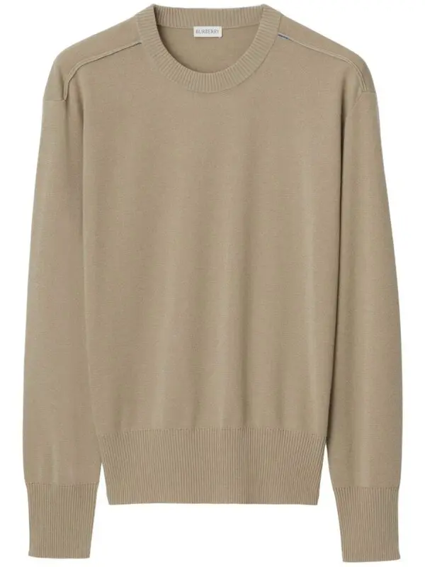 Burberry Crew-neck Wool Jumper