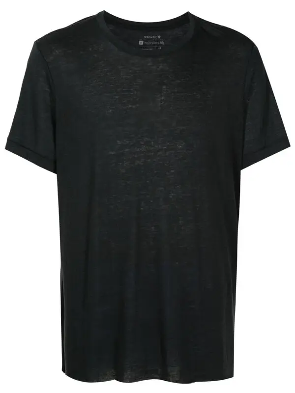 OSKLEN Logo-print Linen T-shirt