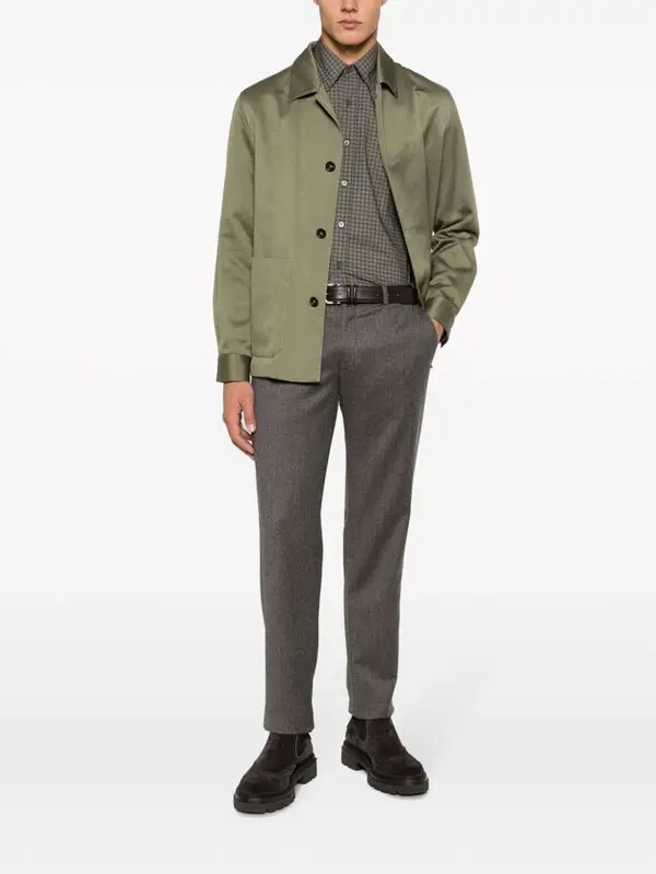 Canali Straight-leg Wool Trousers