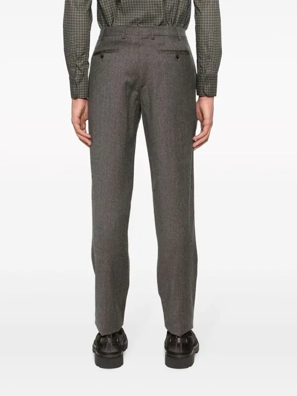 Canali Straight-leg Wool Trousers