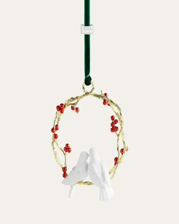 Michael Aram Turtle Dove Christmas Ornat - One-color