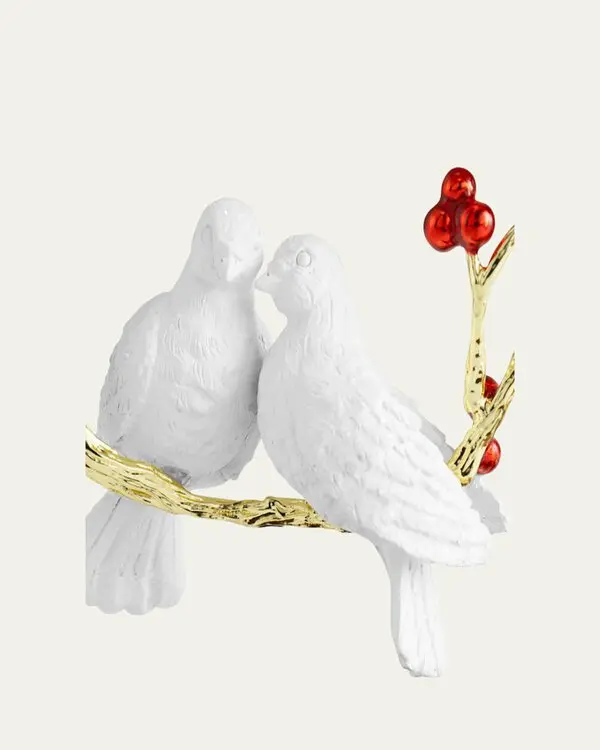 Michael Aram Turtle Dove Christmas Ornat - One-color