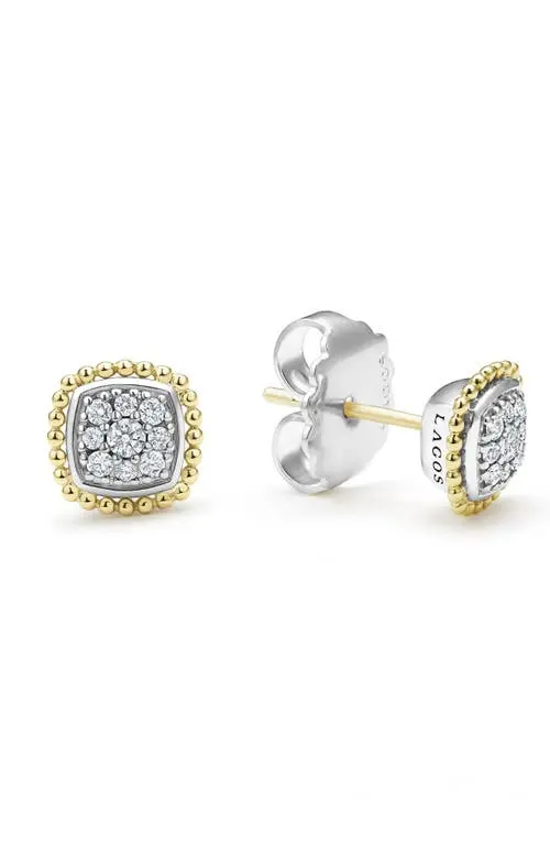 Lagos Rittenhouse Pavé Diamond Stud Earrings