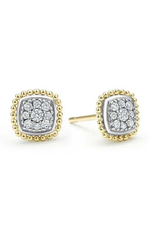 Lagos Rittenhouse Pavé Diamond Stud Earrings