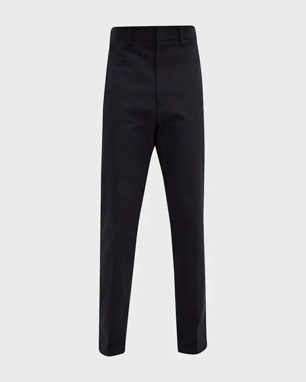 JIL SANDER Straight-leg Gabardine Trousers