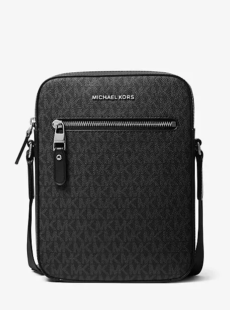Michael Kors Varick Logo Flight Bag