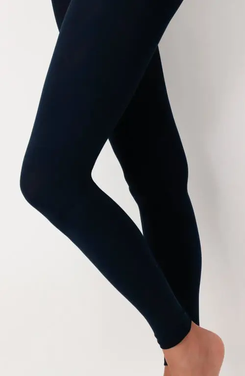 Oroblu 120 Opaque Leggings - Blue