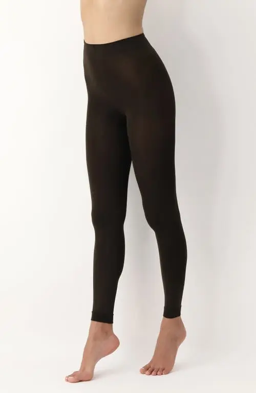 Oroblu 120 Opaque Leggings - Brown