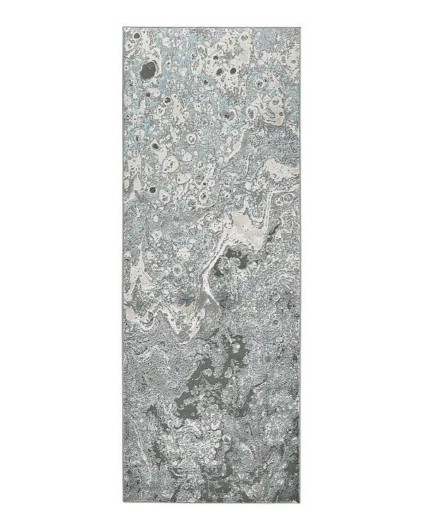 FEIZY Azure Runner Area Rug, 2'10 X 7'10 - Silver/blue